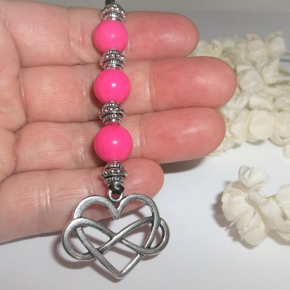 wvluckygirl | Accessories | New Bookmark Bookmarker Heart Infinity ...